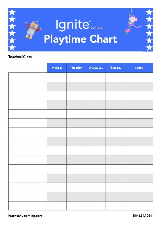 Ignite by Hatch™ Star Chart – Hatch Support