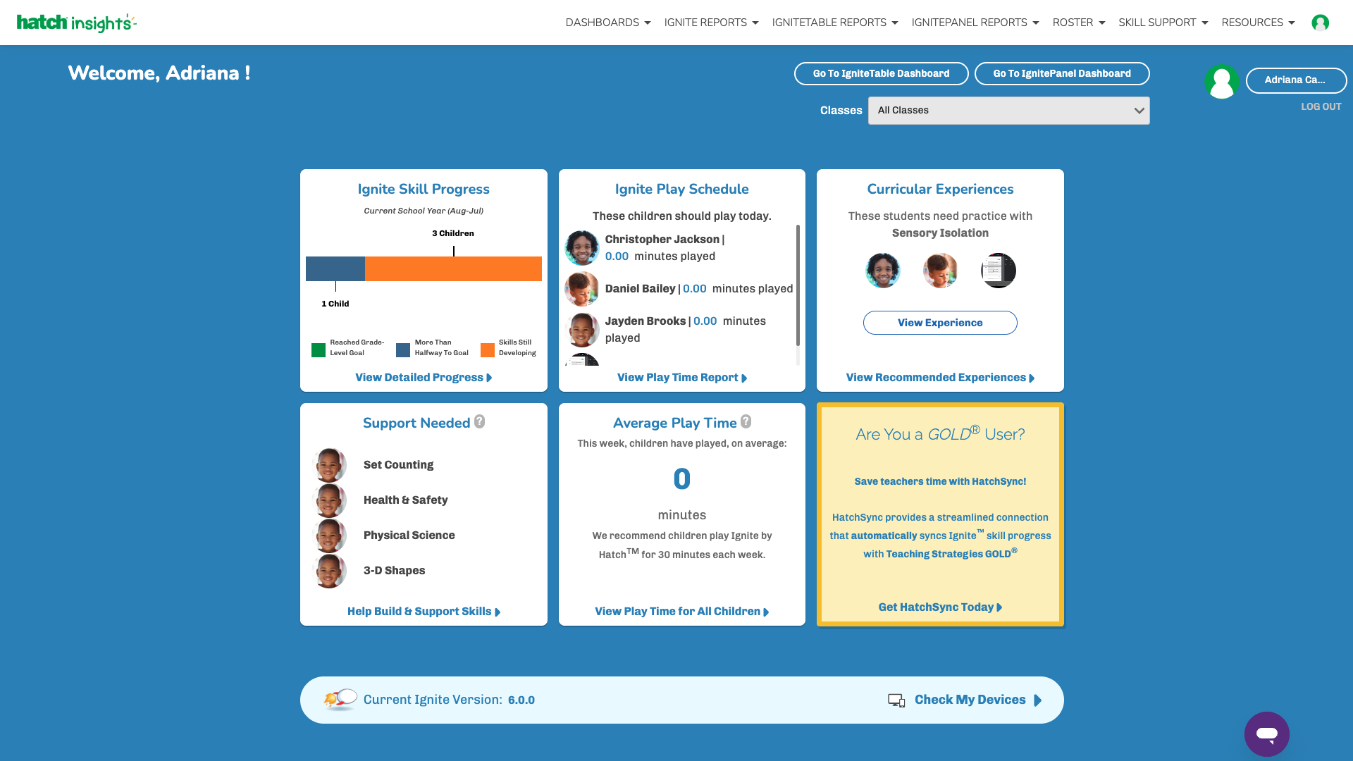 [Teachers] ClassLink Introduction and Accessing Insights – Hatch Support